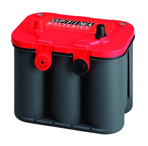 OPTIMA Batteries High Performance 34/78 RedTop Sealed AGM Car, Truck, and SUV Starting Battery, 800 CCA, Dual SAE and GM Terminals, Maintenance Free, Versitile Mounting