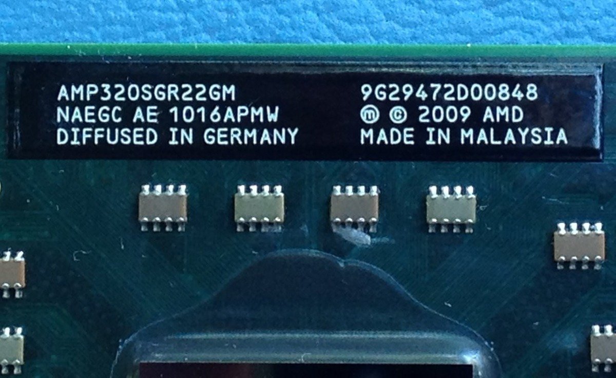 AMD Athlon II P320 2.1 GHz Dual-Core (AMP320SGR22GM) Processor