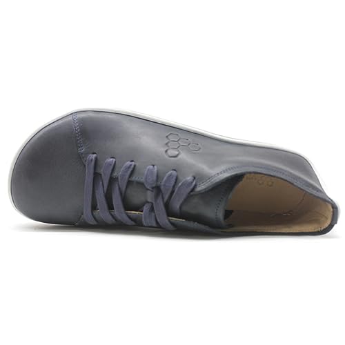 Vivobarefoot Mens Addis Leather Navy Navy Trainers 11 US