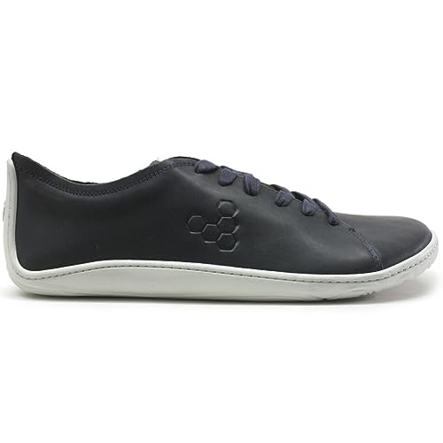 Vivobarefoot Mens Addis Leather Navy Navy Trainers 11 US