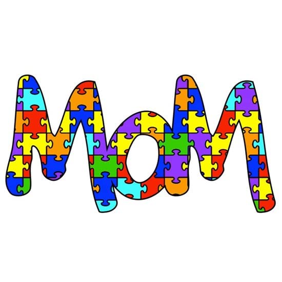 CafePress Mom Autism Awareness Mug Ceramic Coffee Mug, Tea Cup 11 oz