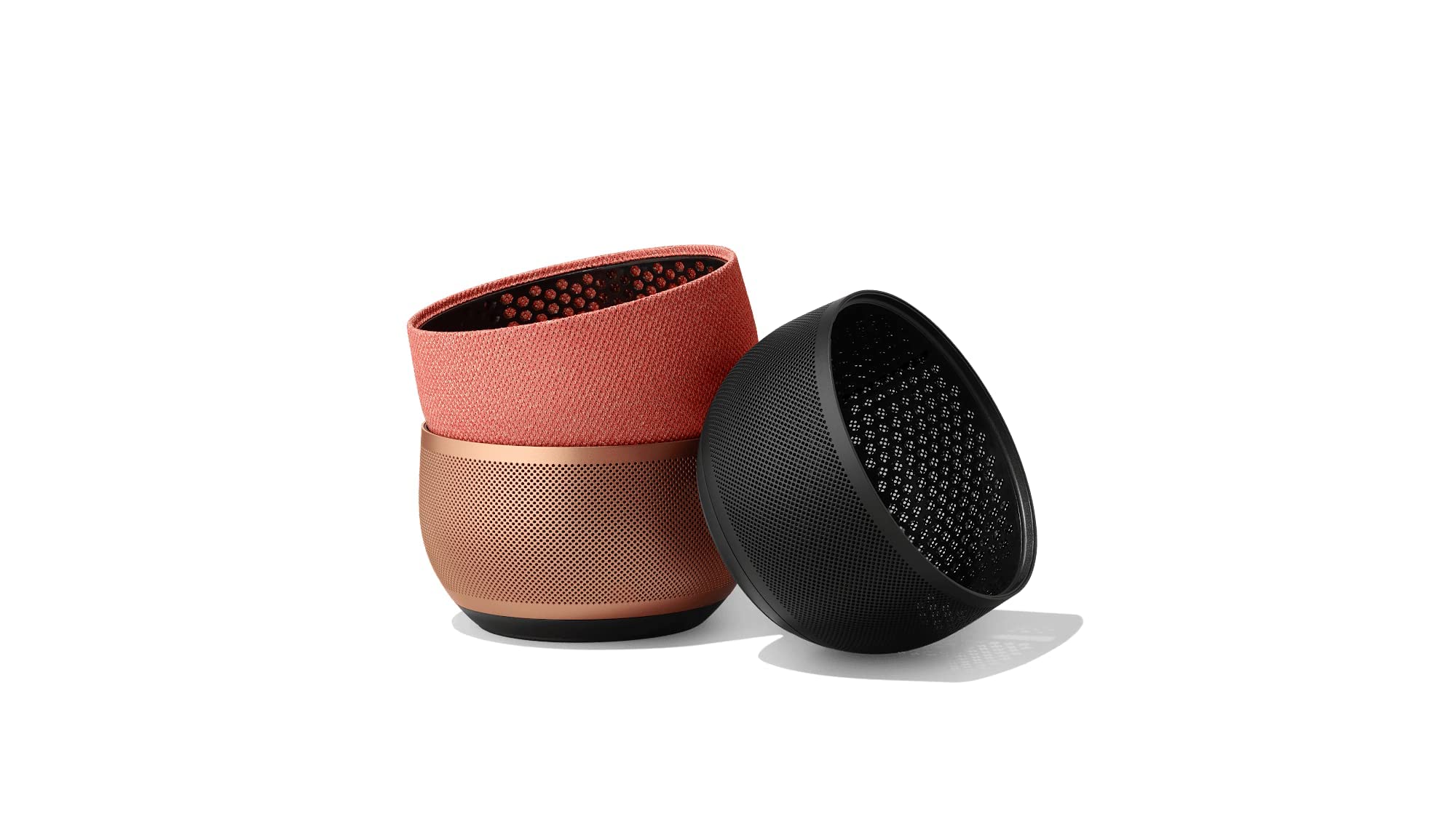 Google Nest Hello White/Slate Speaker and Metallic Base Bundle