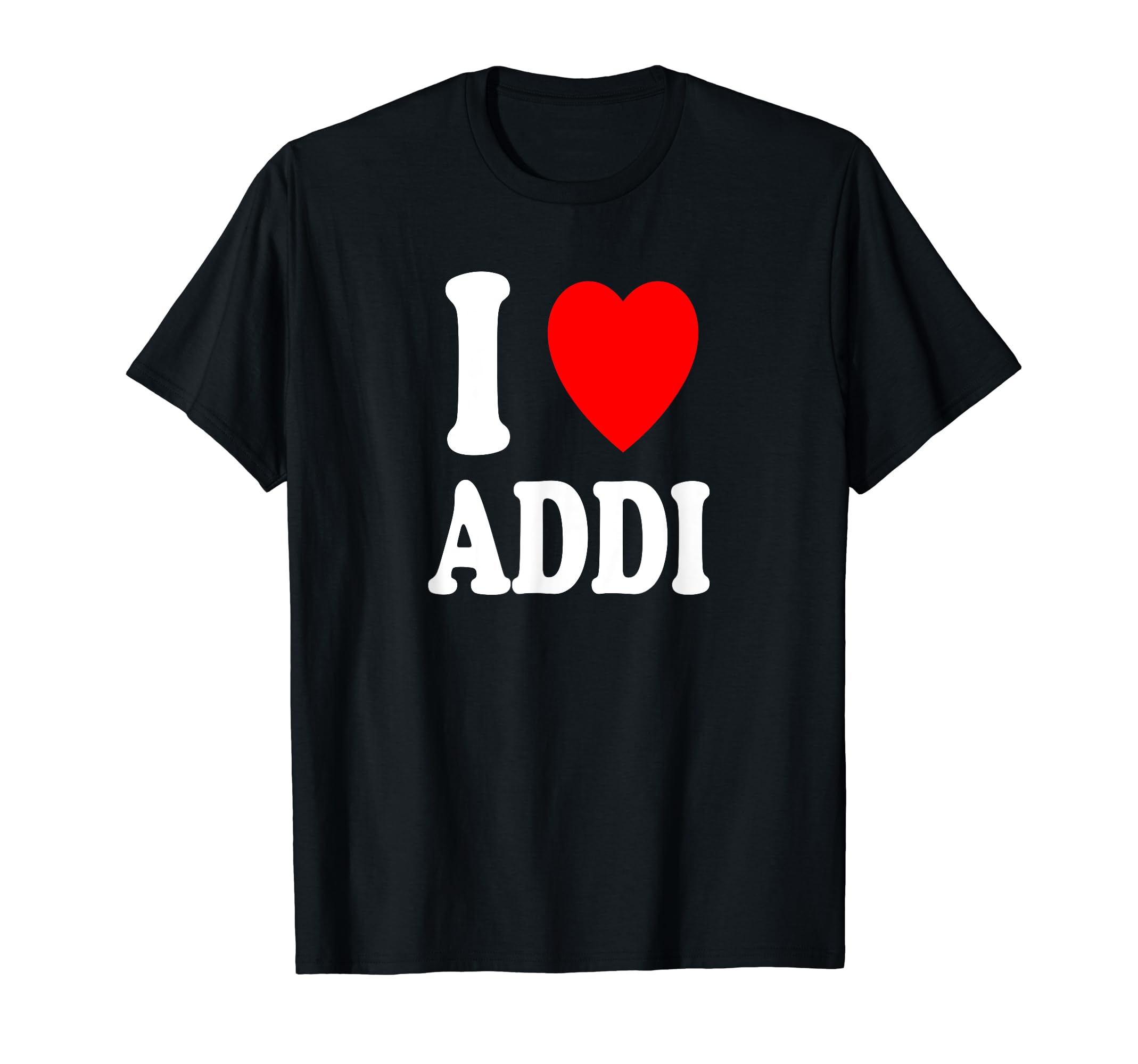 I Heart (Love) Addi Cute Matching Couple Spouse Married T-Shirt
