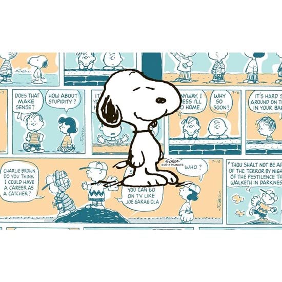 CafePress Peanuts Snoopy Comic Strip Ceramic Coffee Mug, Tea Cup 11 oz