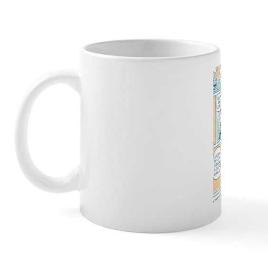 CafePress Peanuts Snoopy Comic Strip Ceramic Coffee Mug, Tea Cup 11 oz