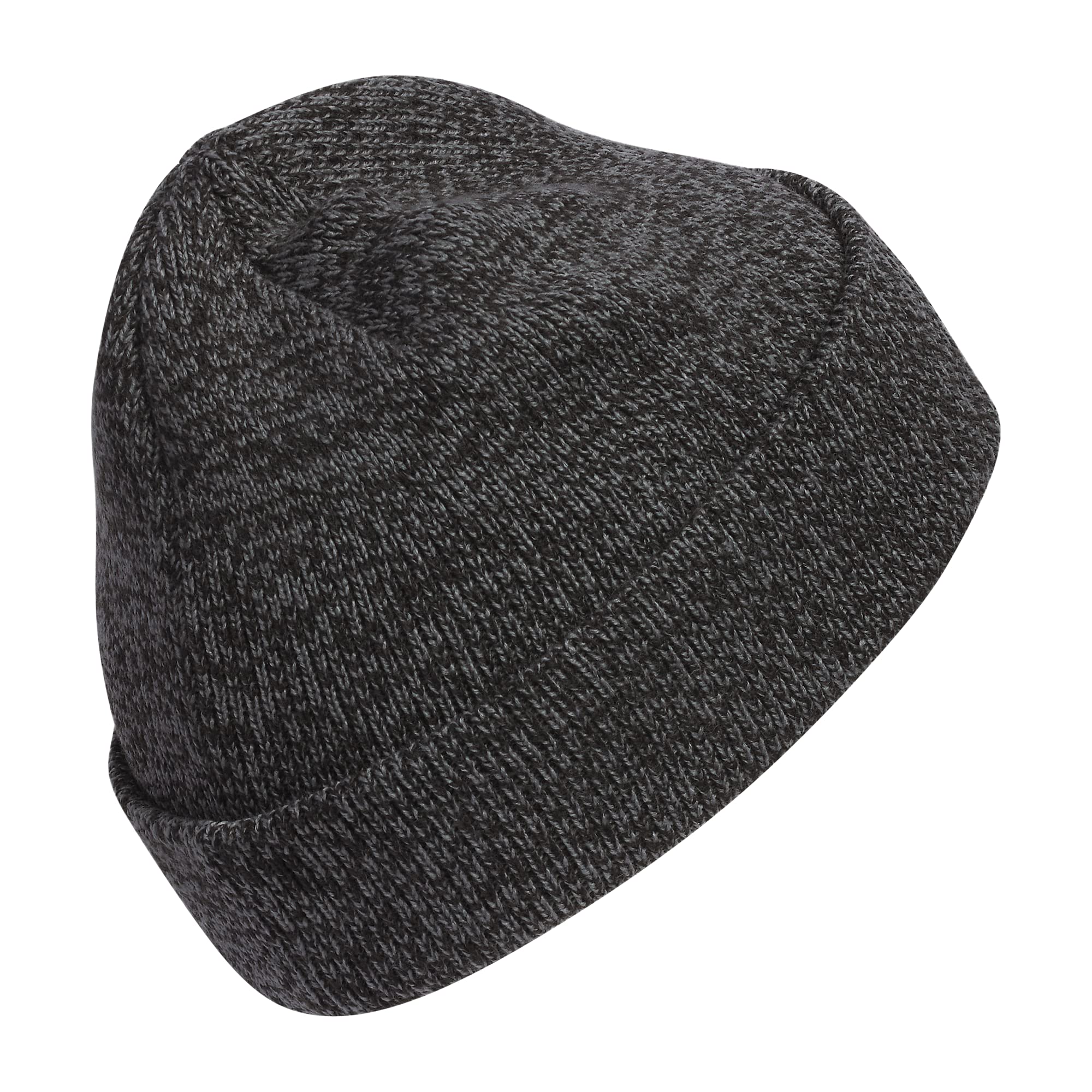 adidas Men's Team Issue Fold Beanie, Discontinued, Black-Onix Grey/White F23, One Size