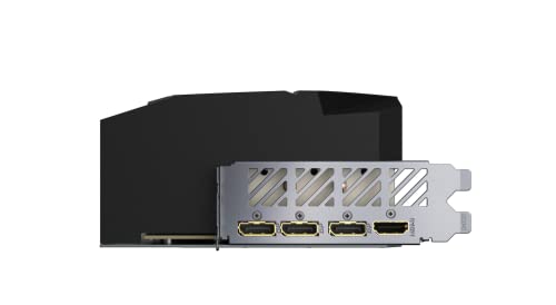 Gigabyte GeForce RTX 4090 AORUS Master 24GB Graphics Card - 24GB GDDR6X, 384bits, LCD Edge View, RGB Fusion, Core 2550Mhz, Metal Back Plate, DP 1.4, HDMI 2.1a, NVIDIA DLSS 3, GV-N4090AORUS M-24GD