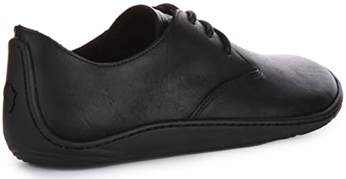 Vivobarefoot Addis Oxford Men's Formal-Casual Comfort Outsole Sneakers (Black, Size 10)