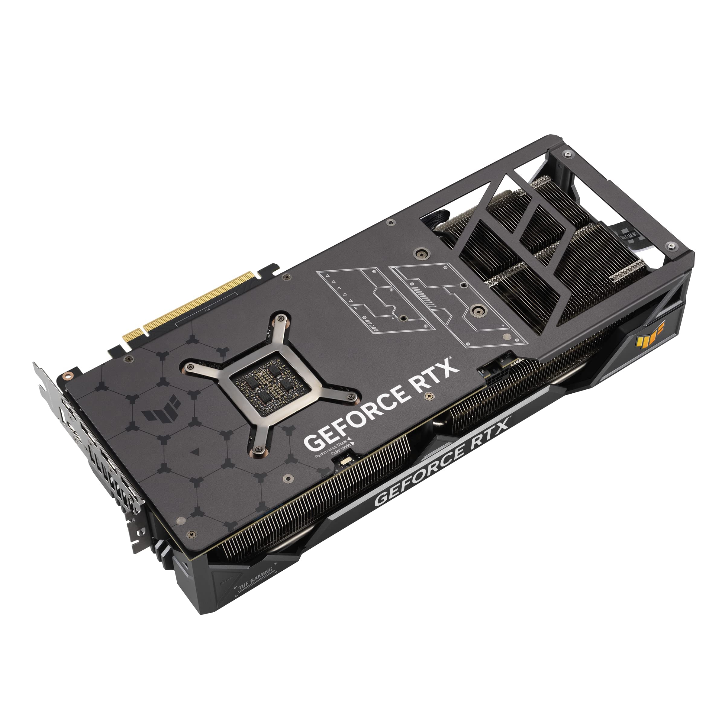 Asus ASUS TUF GeForce RTX 4090 OC Edition Gaming Graphics Card (PCIe 4.0, 24GB GDDR6X, HDMI 2.1a, DisplayPort 1.4a) TUF-RTX4090-O24G-GAMING (Renewed) Black