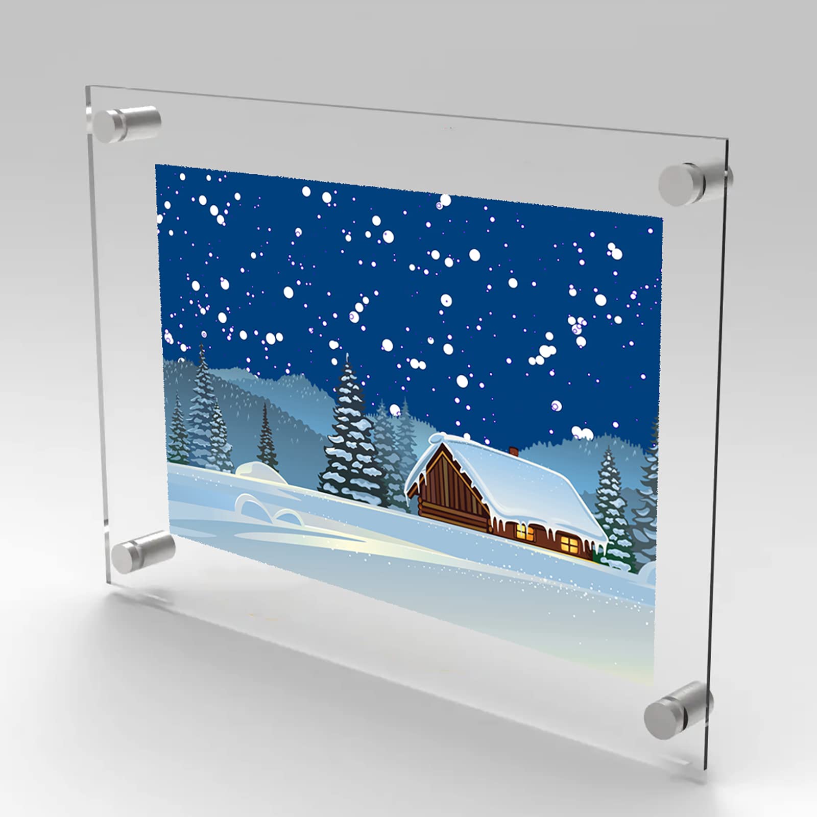 3 Pack Acrylic Sheet Plexiglass 12" x 16" x 1/8" Thick, Clear Cast 3mm 12x16 Plexi Glass Panel Use for Craft Projects, Picture Frames, Laser Engraving Sign Blanks or Cutting to Display Sizes.