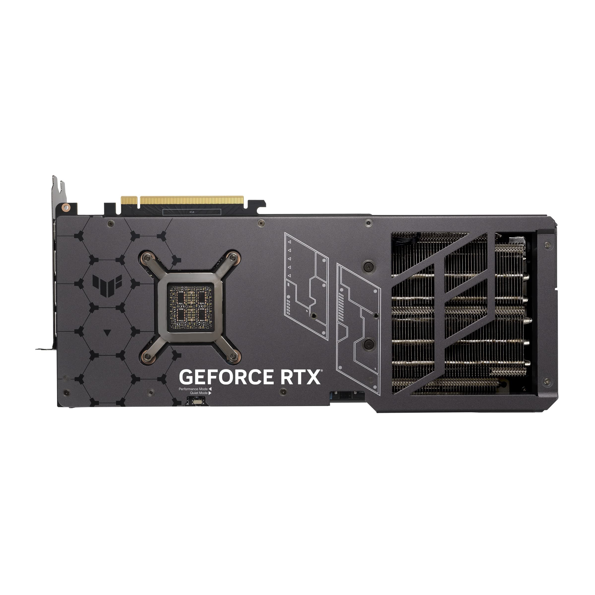 Asus ASUS TUF GeForce RTX 4090 OC Edition Gaming Graphics Card (PCIe 4.0, 24GB GDDR6X, HDMI 2.1a, DisplayPort 1.4a) TUF-RTX4090-O24G-GAMING (Renewed) Black