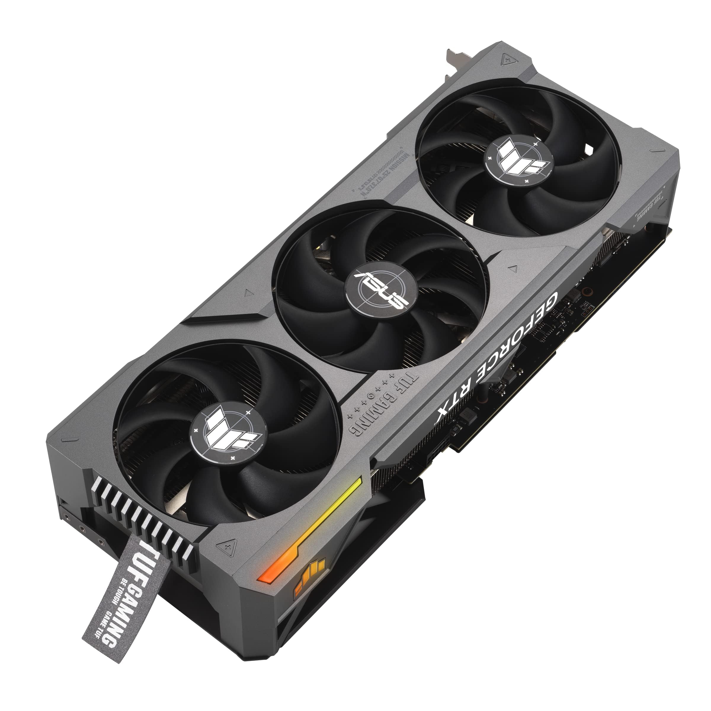 Asus ASUS TUF GeForce RTX 4090 OC Edition Gaming Graphics Card (PCIe 4.0, 24GB GDDR6X, HDMI 2.1a, DisplayPort 1.4a) TUF-RTX4090-O24G-GAMING (Renewed) Black