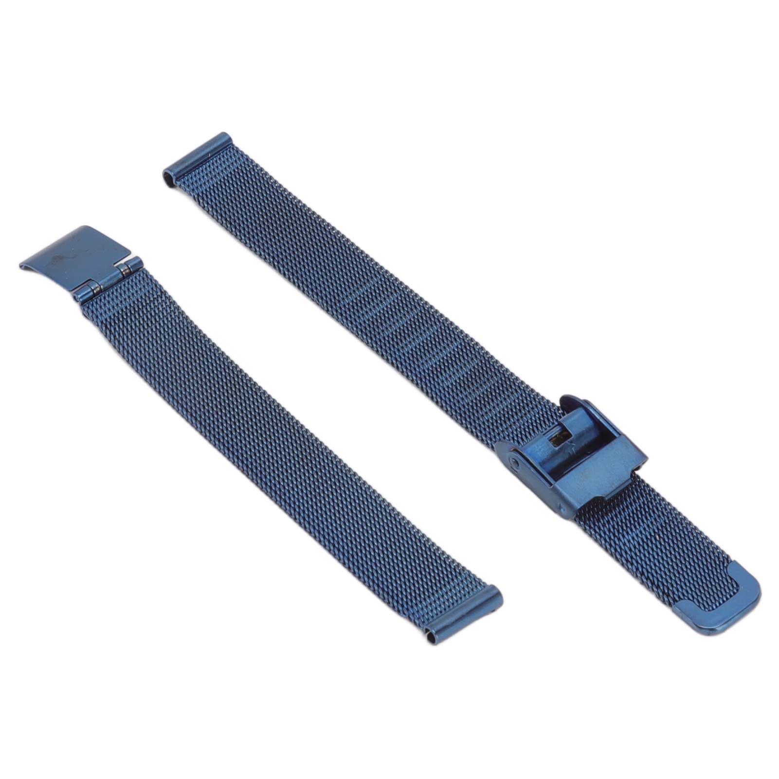 Mesh Stainless Steel Watchband, Flexible Soft Watch Strap Replacement Accessory Portable for Men Women for Home(22MM)