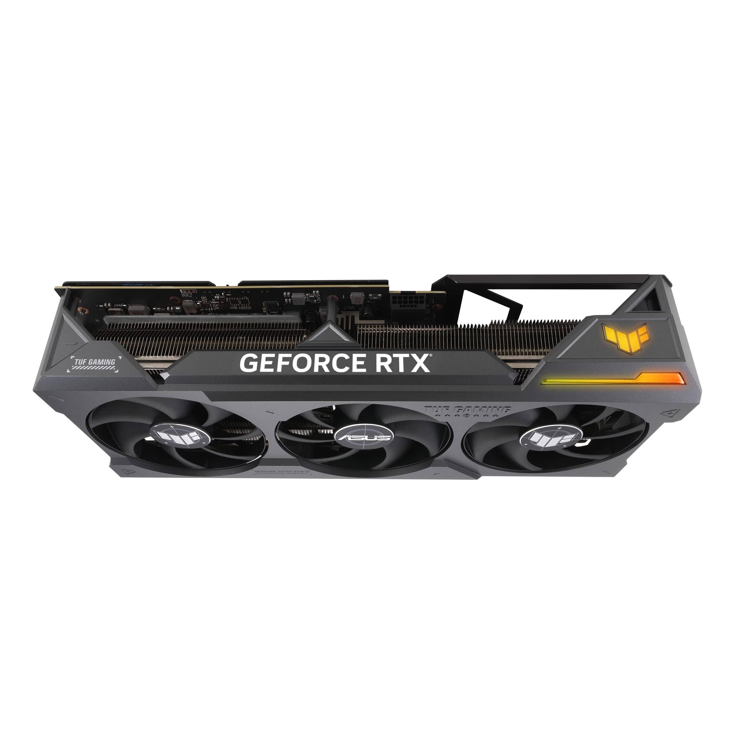 Asus ASUS TUF GeForce RTX 4090 OC Edition Gaming Graphics Card (PCIe 4.0, 24GB GDDR6X, HDMI 2.1a, DisplayPort 1.4a) TUF-RTX4090-O24G-GAMING (Renewed) Black