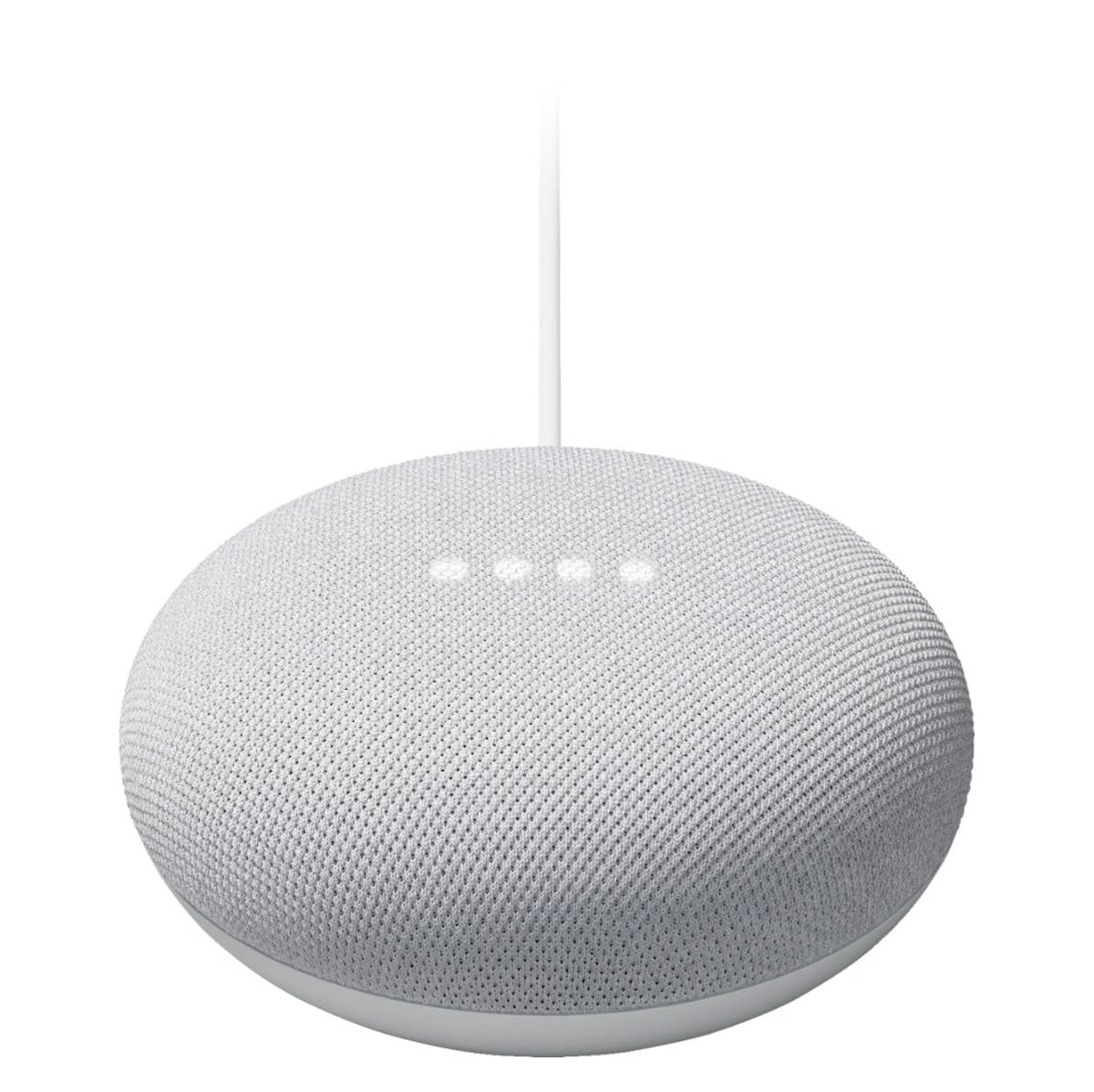 Google Nest Mini 2nd Generation Chalk (Bluetooth Speaker) Chromecast 3rd Gen - Value Bundle