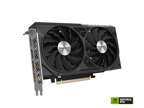 GIGABYTE GeForce RTX 4060 Ti WINDFORCE OC 16G Graphics Card, 2X WINDFORCE Fans, 16GB 128-bit GDDR6, GV-N406TWF2OC-16GD Video Card