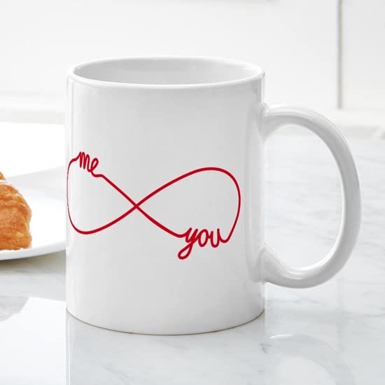 CafePress You And Me Together Forever Mugs Ceramic Coffee Mug, Tea Cup 11 oz