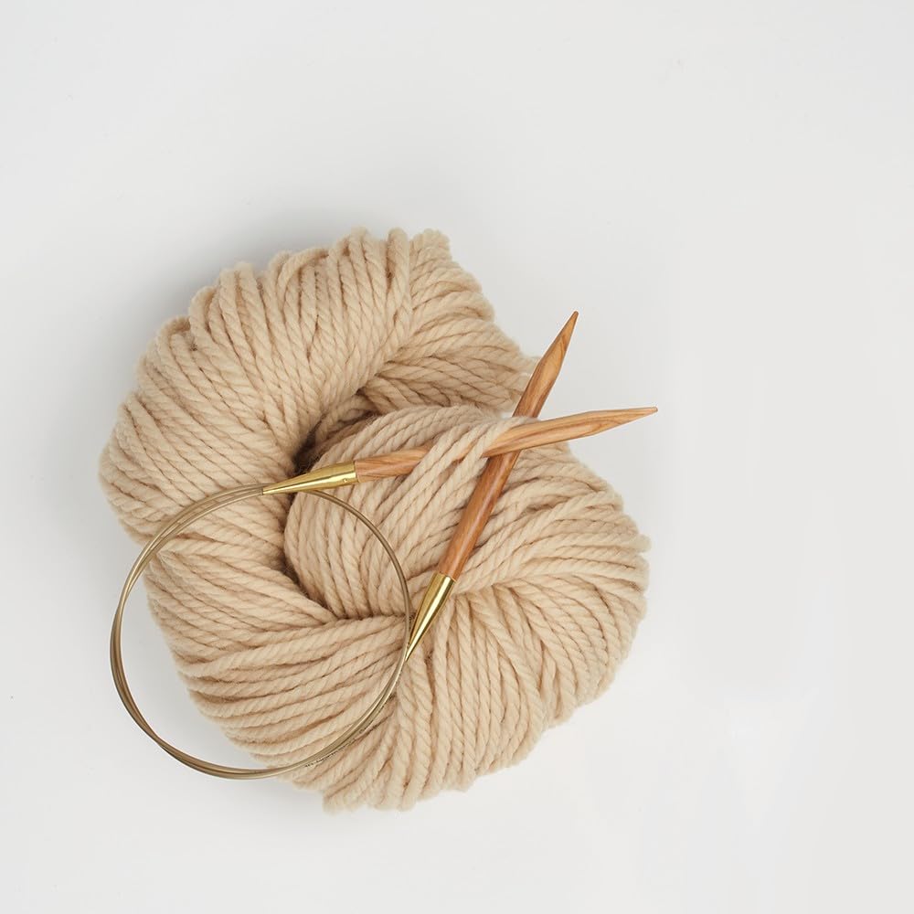 Addi Olivewood Circular Knitting Needles 20"/50cm US2/3mm