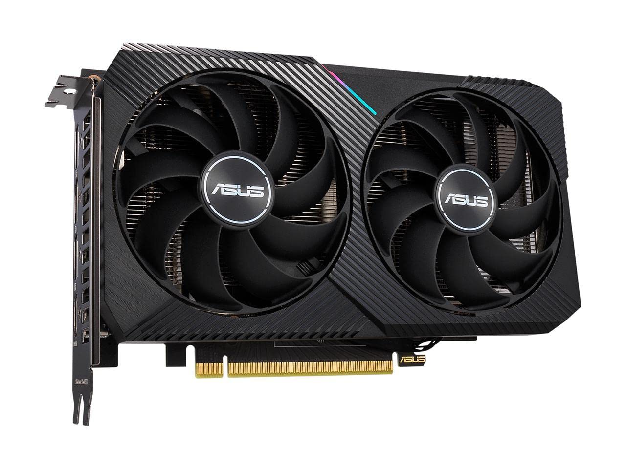 ASUS Dual GeForce RTX 3060 Ti 8GB GDDR6 PCI Express 4.0 Video Card DUAL-RTX3060TI-O8G-MINI-V2