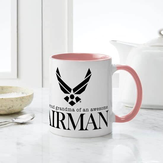 CafePress U.S. Air Force Proud Grandma Of Ceramic Coffee Mug, Tea Cup 11 oz