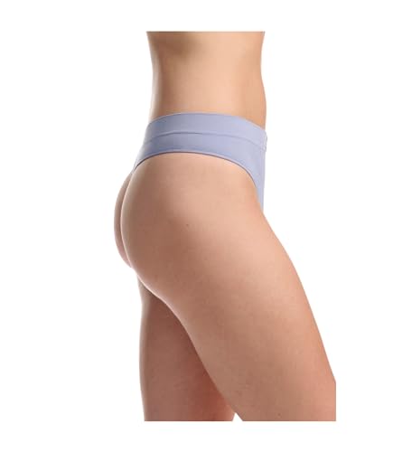 adidas Women's Seamless Thong Underwear 3-pack, Silver Violet/Heather Grey/Silver Green, Medium