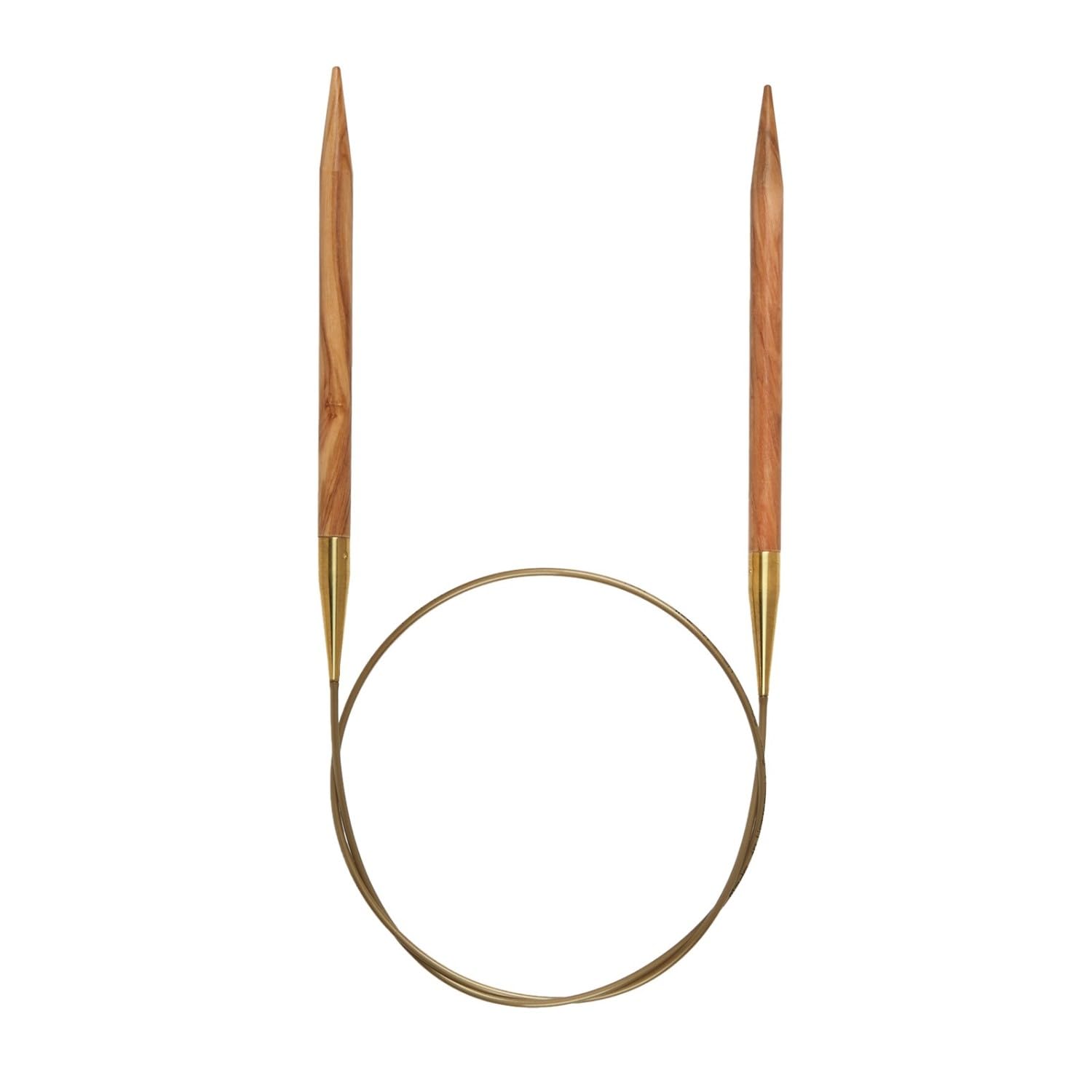 Addi Olivewood Circular Knitting Needles 20"/50cm US2/3mm