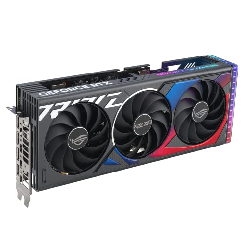 ASUS ROG Strix GeForce RTX™ 4060 Ti OC Edition Gaming Graphics Card (PCIe 4.0, 16GB GDDR6, DLSS 3, HDMI 2.1a, DisplayPort 1.4a, Aura Sync)