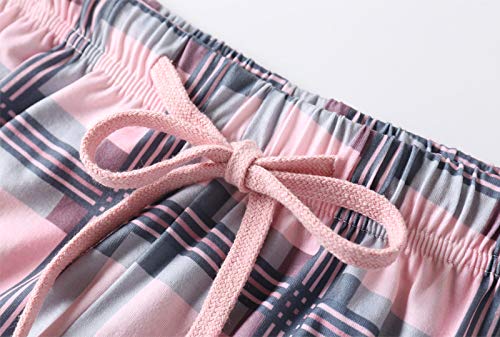 HONG HUI Women's Capri Pajama Sets Plus Size Sleepwear Top with Capri Pants 2 Piece Sleep Set Grey