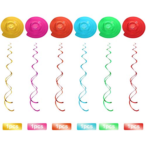 30 Pcs 1950's Rock and Roll Music Party Decorations Record Note Cutout Wall Decor Sign with Hanging Swirls Ceiling Decorations for 50's Theme Rock Music Short Video DJ Party Supplies 7 Inch