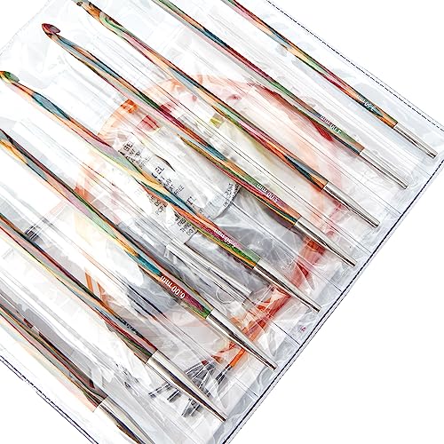 KNITPRO Symfonie Crochet Hook Set Tunisian, Multi-Color