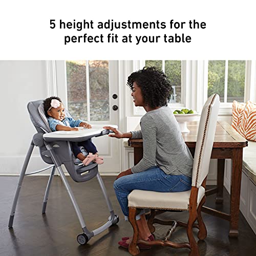 Graco Table2Table Premier Fold 7 in 1 Convertible High Chair | Converts to Dining Booster Seat, Kids Table and More, Tatum