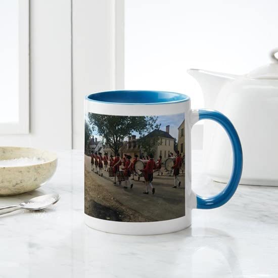CafePress Colonial Williamsburg Fife And Drum Mugs Ceramic Coffee Mug, Tea Cup 11 oz