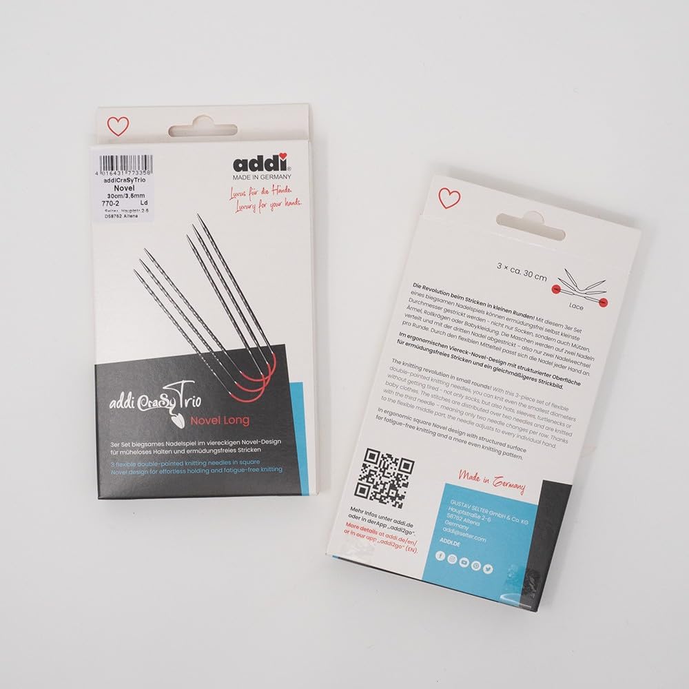 Addi CrasyTrio Novel Long, 2.25mm (UK 13 / US 1)