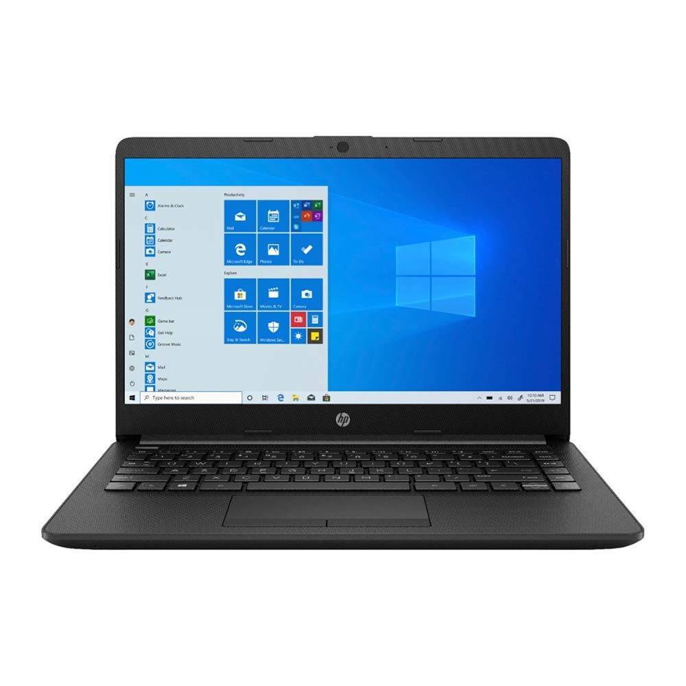 HP 2021 Pavilion 14" HD Display Laptop Computer, AMD Athlon Silver 3050U Processor, 8GB DDR4 RAM, 256GB SSD, AMD Radeon Graphics, Webcam, Stereo Speakers, Windows 10, Black, 32GB SnowBell USB Card