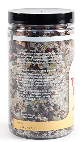 Rodelle Turkey Brine Gourmet Spice Blend Net Wt (25 Oz),, ()