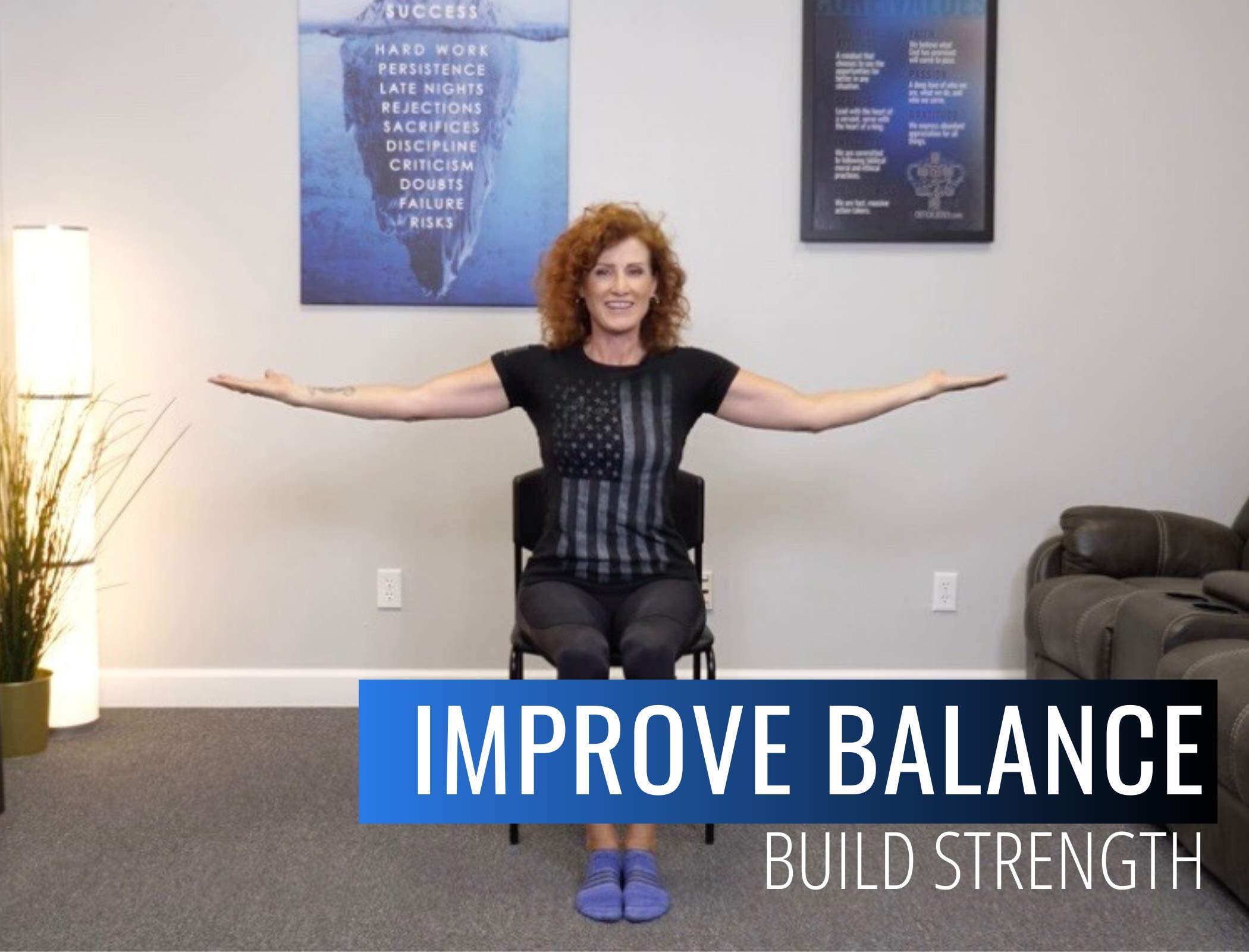 CRITICAL BENCH Low Impact Chair Workout Series DVD - Low Impact Follow Along Exercises for Mobility, Balance, Core Strength & Total Body Strength