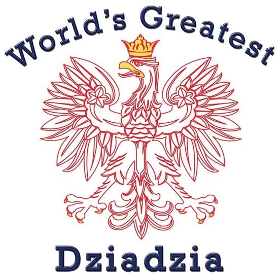CafePress World's Greatest Dziadzia Red Eagle Mug Ceramic Coffee Mug, Tea Cup 11 oz