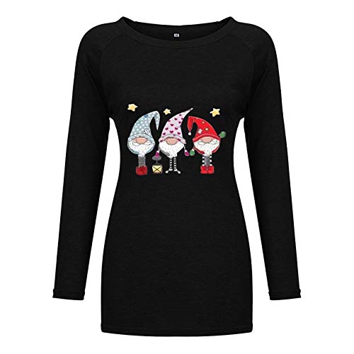 Christmas Outfits for Women y2k Jackets Novelty Funny Raglan Sleeve tee t-Shirt Graphic Print Tops Tunics Outwear Jacket 2023 colthes Knitted Sweaters Womens Dress Shirts Ugly Christmas Sweater