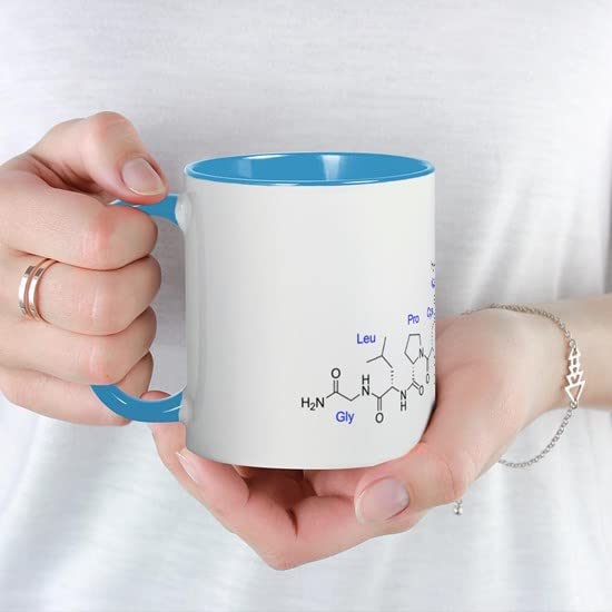 CafePress Oxytocin Mug Ceramic Coffee Mug, Tea Cup 11 oz