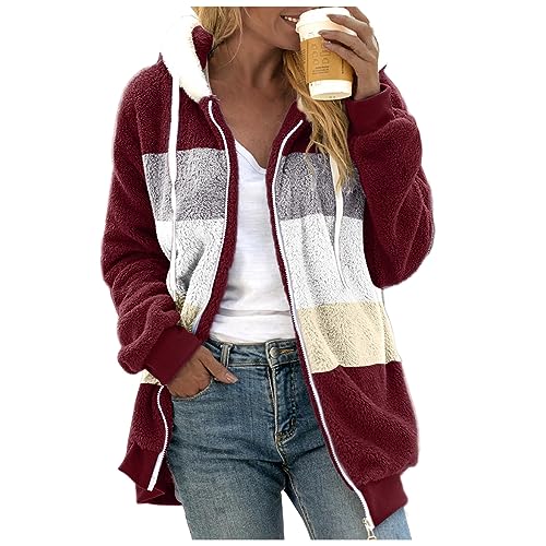 SNKSDGM Faux Leather Jacket rain Jackets for Women Waterproof Plus Size Bridal Faux Fur Cashmere Wool Shawl Cloak Cape Wedding Dress Party Coat for Winter Long Shirts Leggings Sky Blue Sweater Women