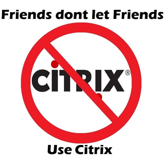 CafePress Friends Dont Use Citrix Mug Ceramic Coffee Mug, Tea Cup 11 oz