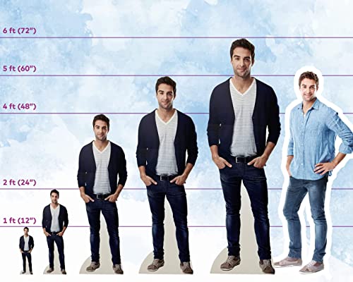 All Personalization Custom Life Size Cardboard Cutout - Personalized High Resolution Stand Up Custom Cutout Upload Your Own Photo - Perfect for Wedding & Birthday, 1ft to 6ft (Cardboard), Multi Color