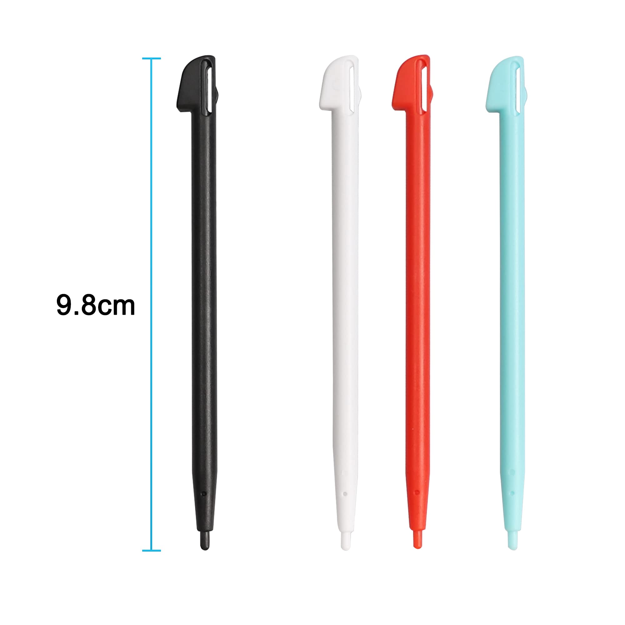 Stylus Pen for Wii U Gamepad, Xahpower Replacement Stylus Compatible with Nintendo Wii U Gamepad, 4 in 1 Combo Touch Styli Pen Set Multi Color for Wii U Gamepad