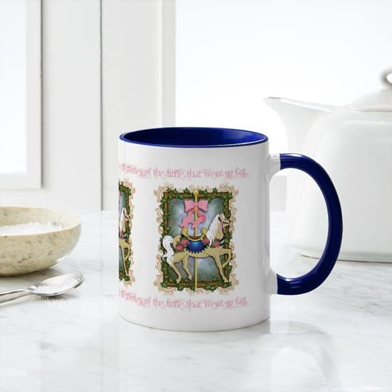 CafePress Flower Carousel Mug Ceramic Coffee Mug, Tea Cup 11 oz
