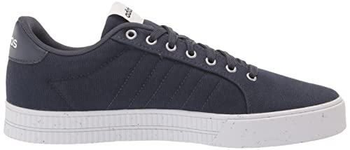 adidas Men's Daily 3.0 Skate Shoe, Shadow Navy/Shadow Navy/White (ECO), 11.5