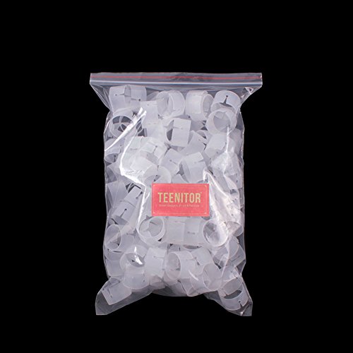 Teenitor 120 PCS Decorative Decor Balloon Rings Buckle Balloon Arch Folder Convenient Clip Connector