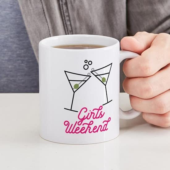 CafePress Girls Weekend Ceramic Coffee Mug, Tea Cup 11 oz