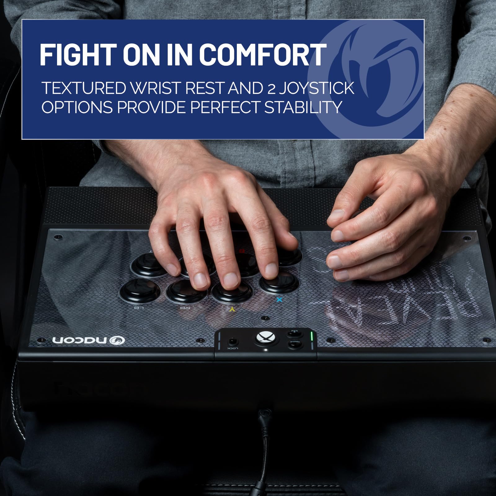 NACON Daija Arcade Fight Stick Officially Licensed for Xbox Series X | S, Xbox One, Windows 10 | 11 PCs