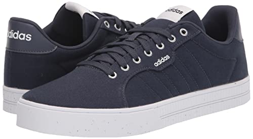 adidas Men's Daily 3.0 Skate Shoe, Shadow Navy/Shadow Navy/White (ECO), 11.5