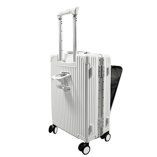 20in Hard Case Spinner Luggage with TSA Lock, USB Port, Cup Holder & Phone Holder by Sailortenx